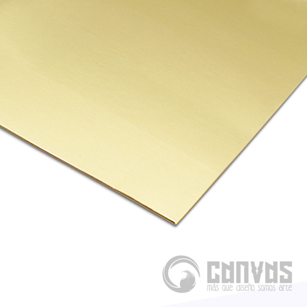 Cartón Ilustración Dorado Mate | Canvas